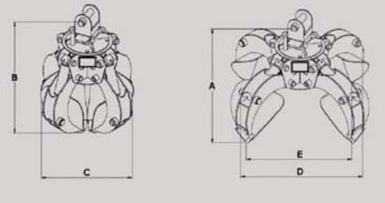 CH1 OCTOPUS FOR SCRAP LOADER - MercatoMetalli