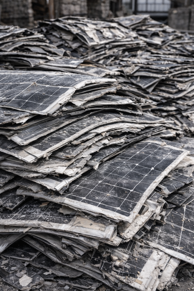 Eliminación de esteras de paneles fotovoltaicos - MercatoMetalli